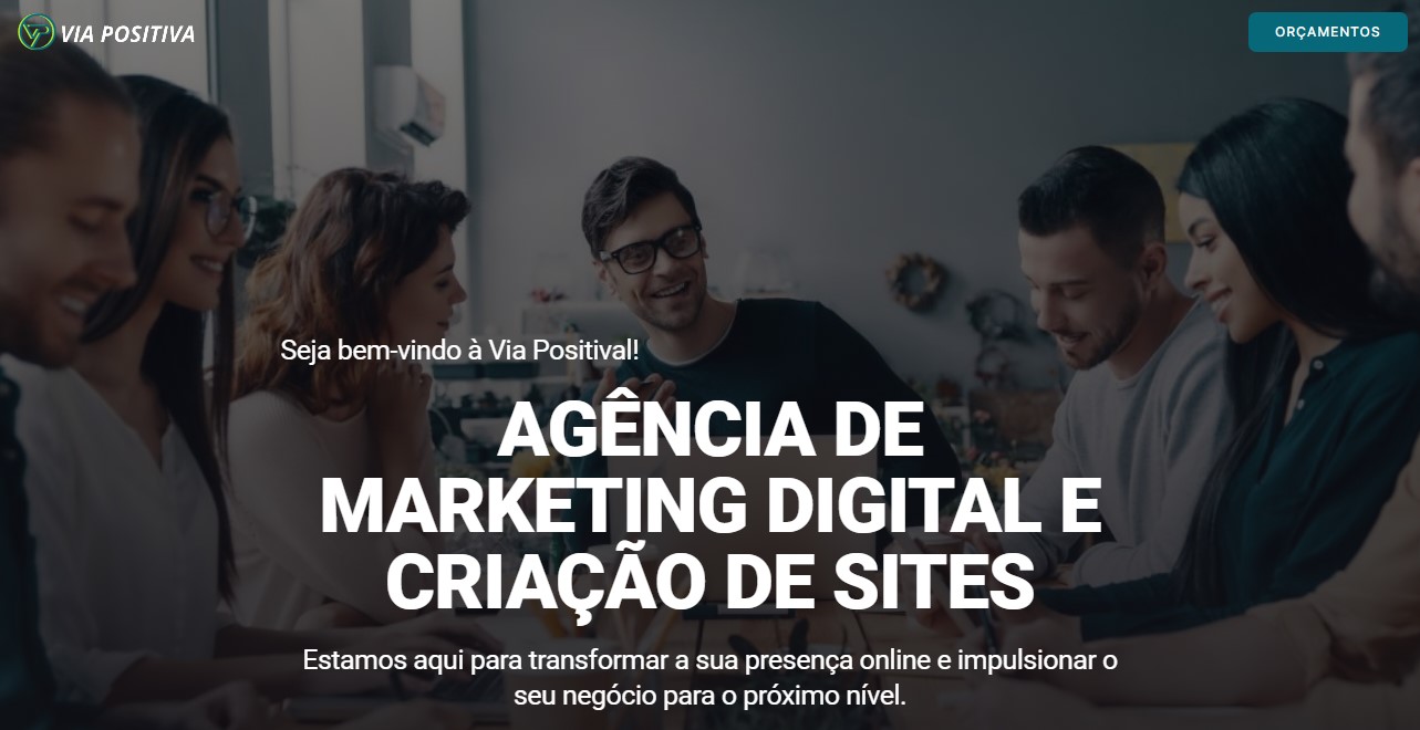 Agência de Marketing Digital e Sites - Via Positiva